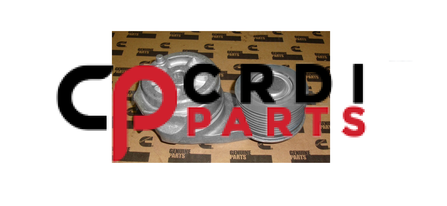 Diesel Engine Drive Belt Tensioner Assembly 3974102 For Cummins QSB QSL ...